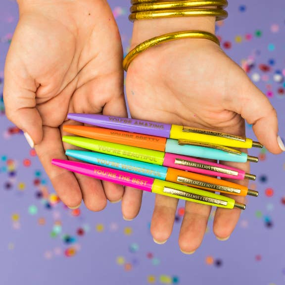 Compliments Pen Set – Toot Toot's Boutique